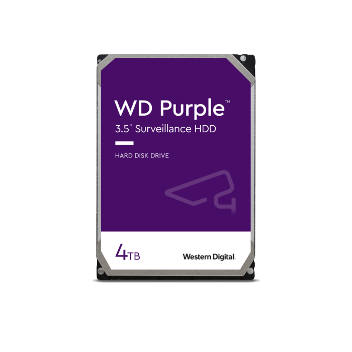DHWD43PURZ, WD Purple, 4TB Surveillance Hard Disk Drive, 5400 RPM Class ...