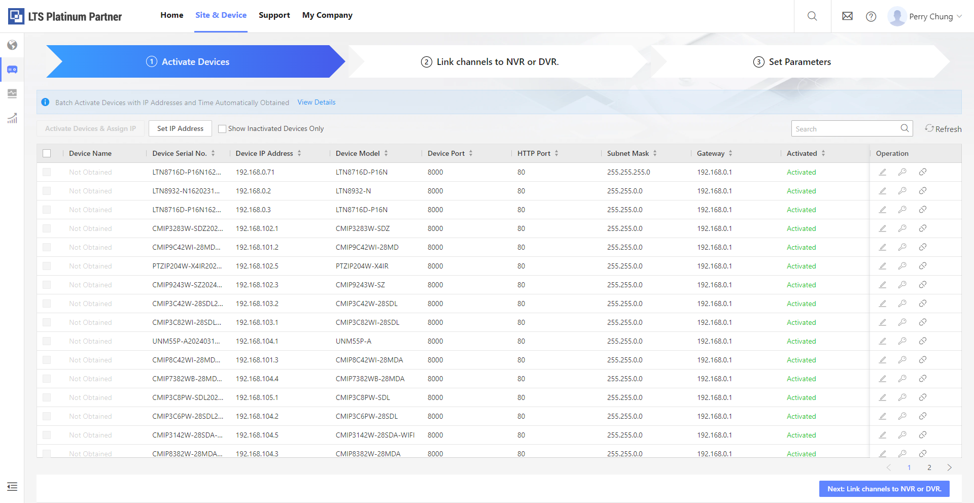 LTS Platinum Partner Cloud-based IP Video Security Solution