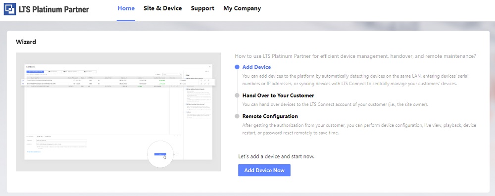 LTS Platinum Partner Cloud-based IP Video Security Solution